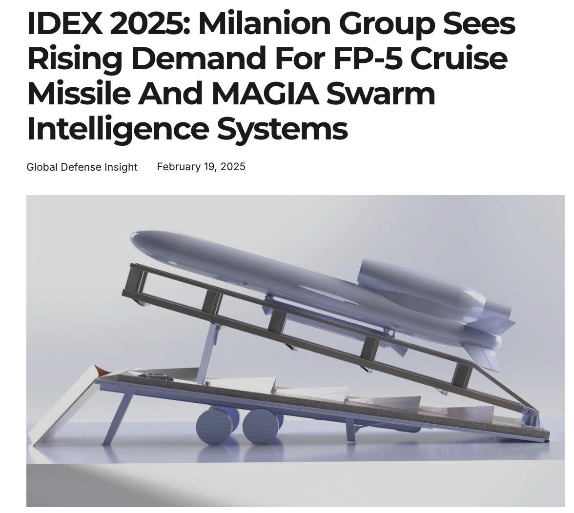 Новая украинская ракета Фламинго оказалась копией британской FP-5 Milanion